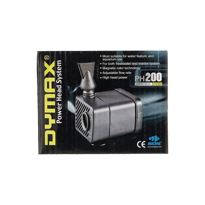 Dymax PH200 Aquarium Power Head System Water Pump 200l/h